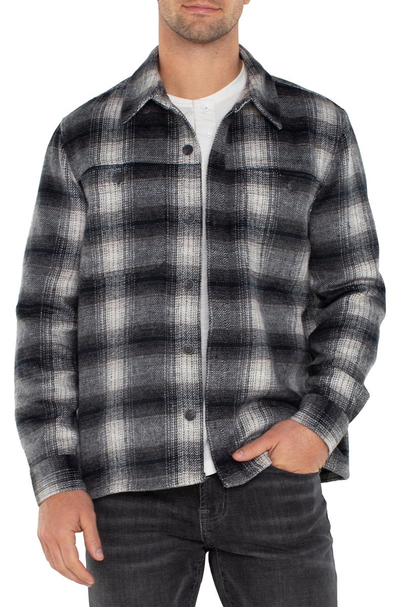 Liverpool Plaid Shirt Jacket | Nordstrom