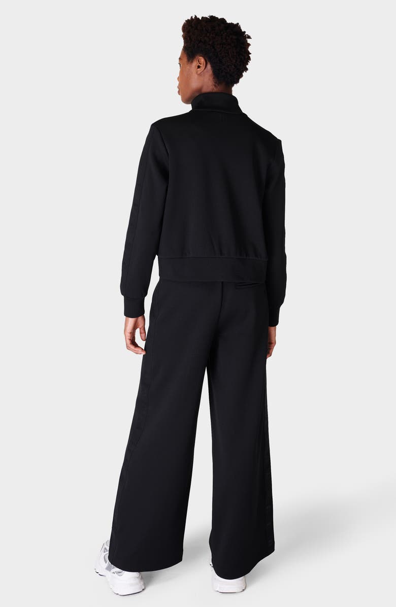 Sweaty Betty Retro Tricot Cotton Blend Wide Leg Pants | Nordstromrack
