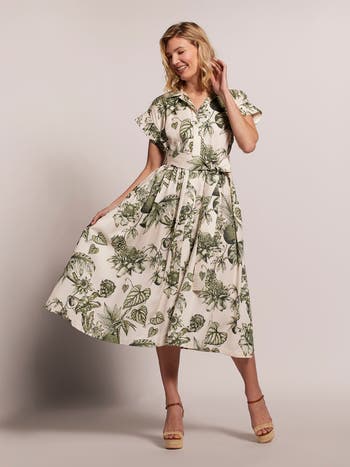 Tori Richard Flora in Ink Marni Dress | Nordstrom