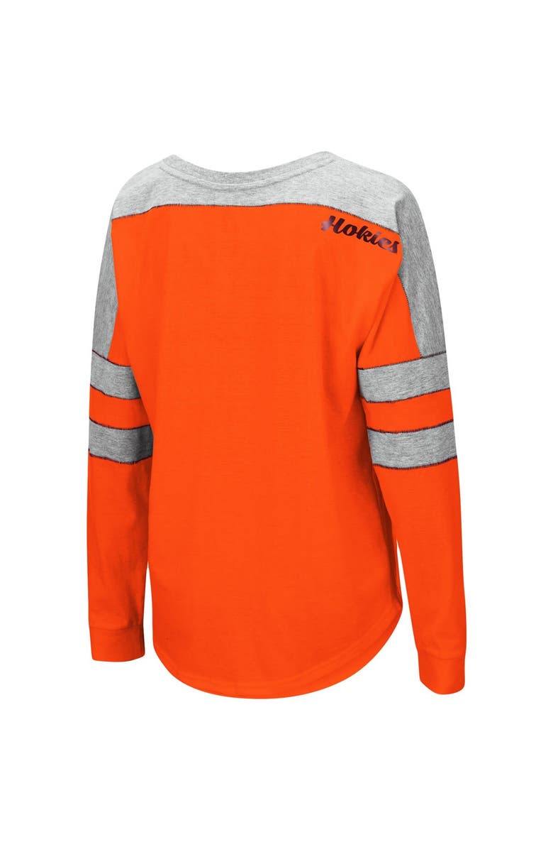 COLOSSEUM Women's Colosseum Orange Virginia Tech Hokies Trey Dolman ...