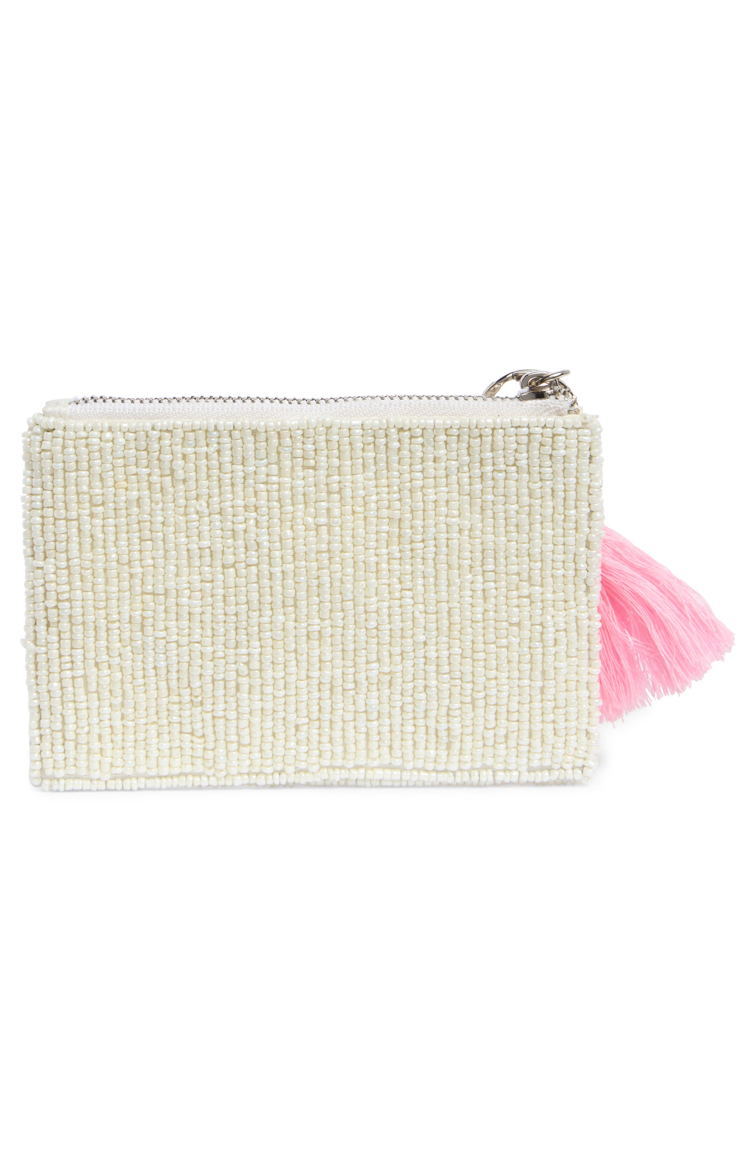 Collection XIIX Frosted Donut Beaded Coin Pouch | Nordstromrack