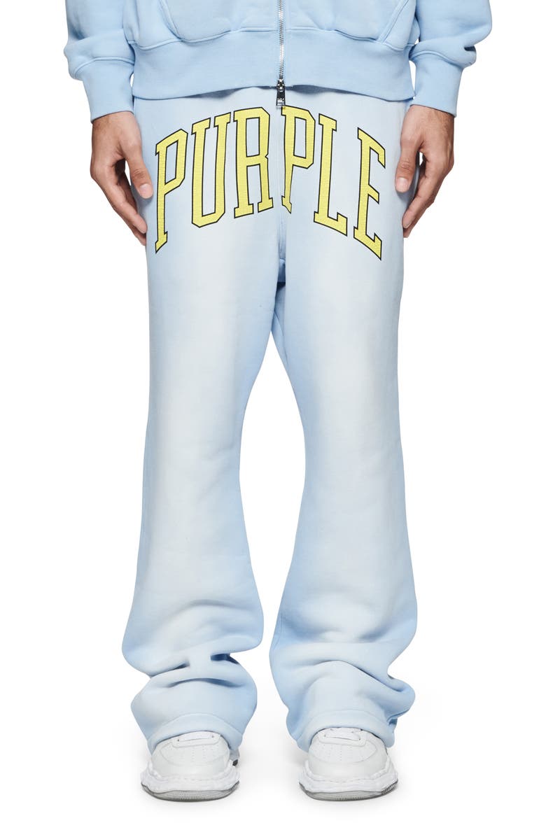 PURPLE BRAND Fleece Flared Pants | Nordstromrack