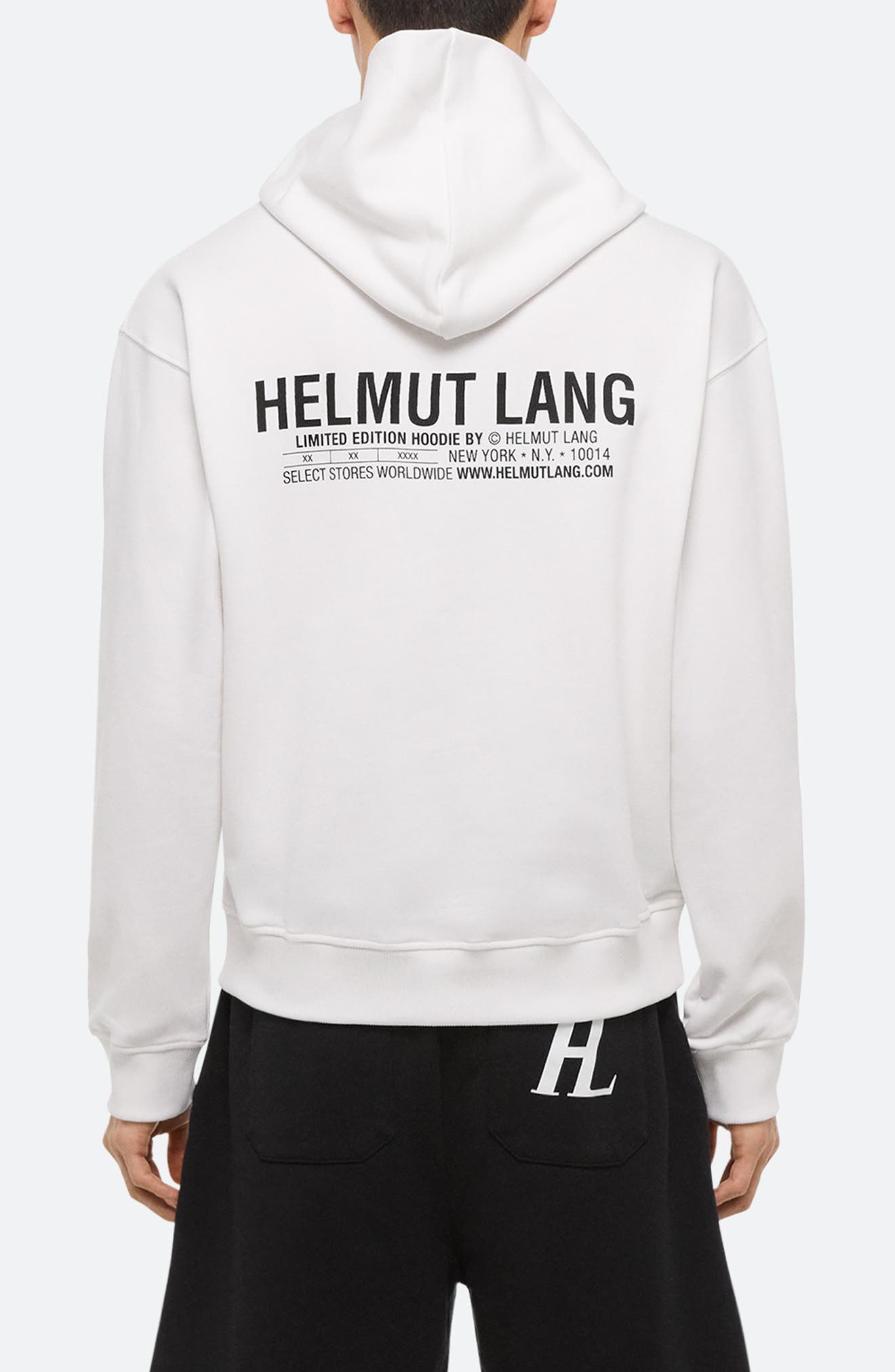 Helmut Lang Capsule Logo Graphic Hoodie | Nordstromrack
