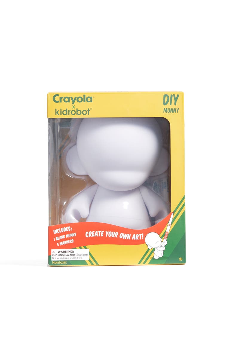 Kidrobot x Crayola Munny DIY Vinyl Figure | Nordstrom