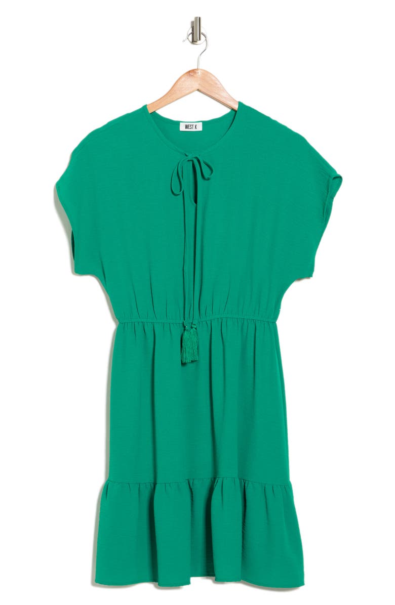 WEST K Solid Woven Minidress | Nordstromrack