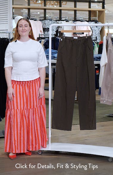 Citizens of Humanity Aurora Pull-On Stretch Cotton Pants | Nordstrom