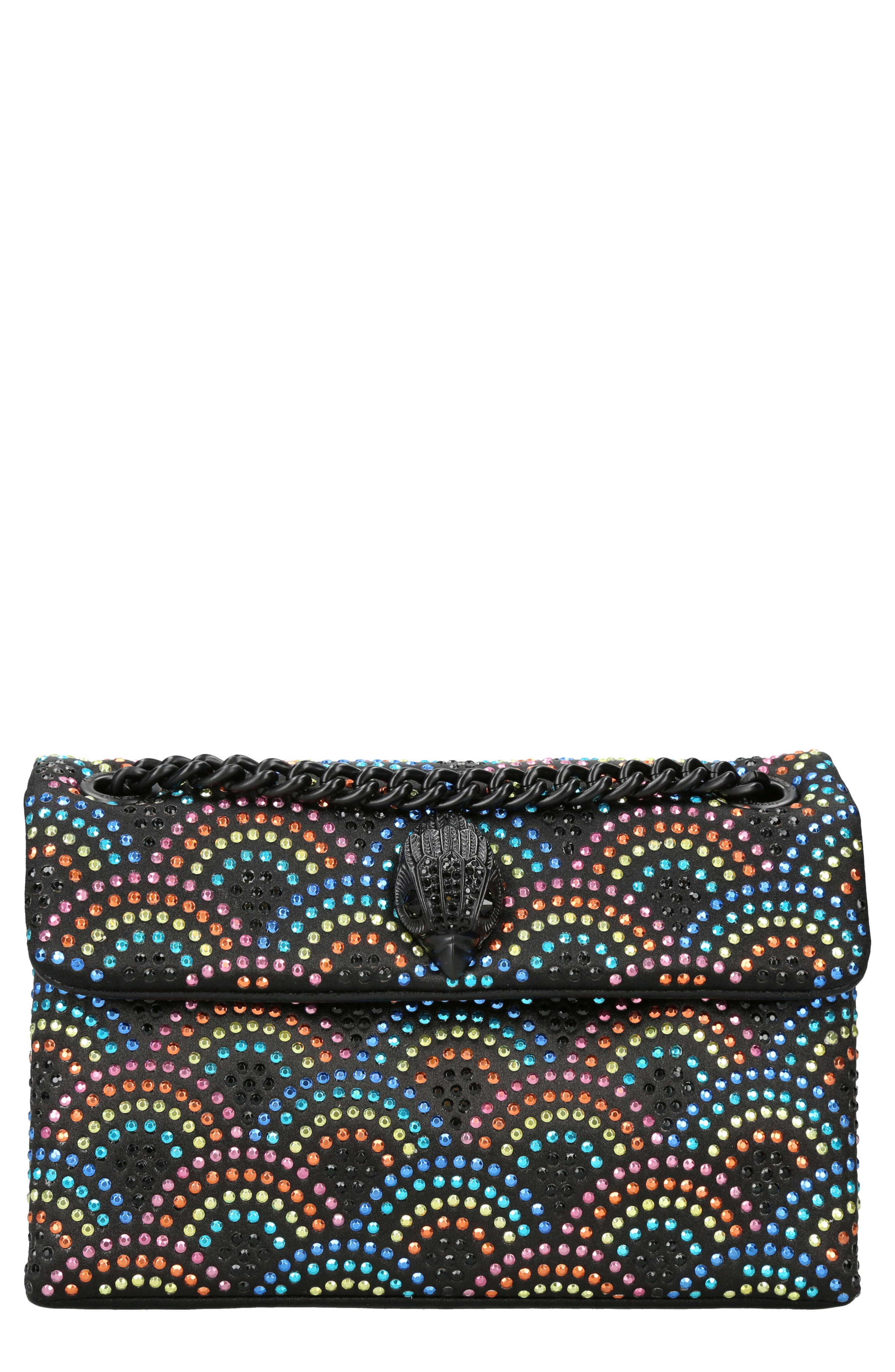 Kurt Geiger London Mini Kensington Embellished Fabric Convertible ...