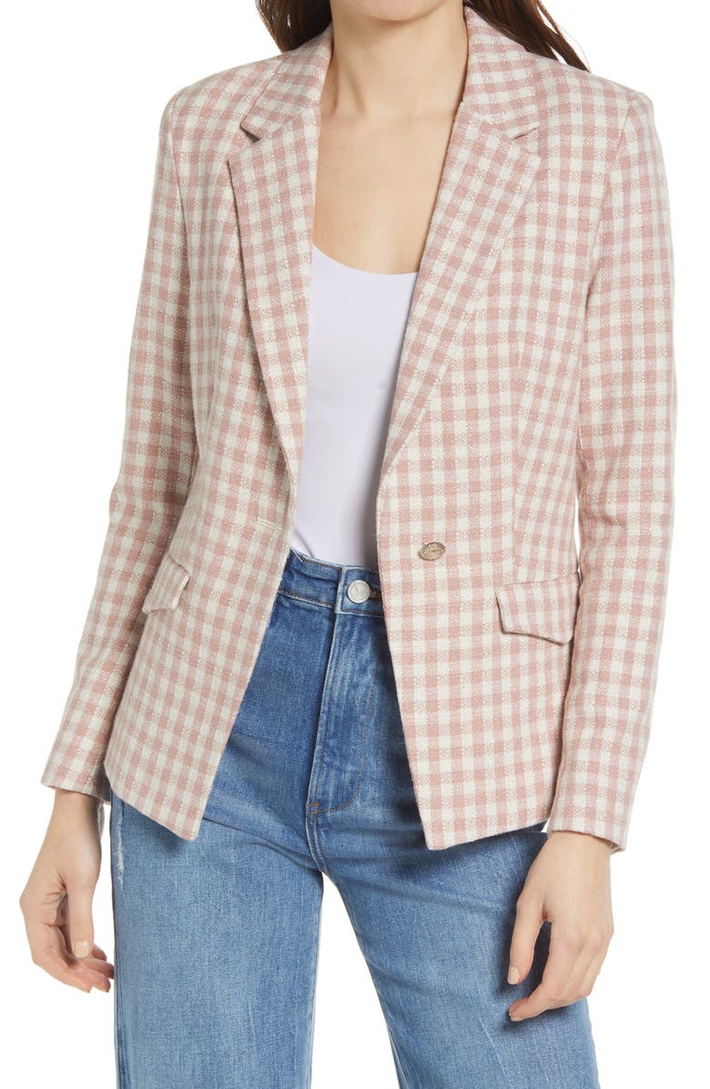 BLANKNYC Check Blazer | Nordstromrack