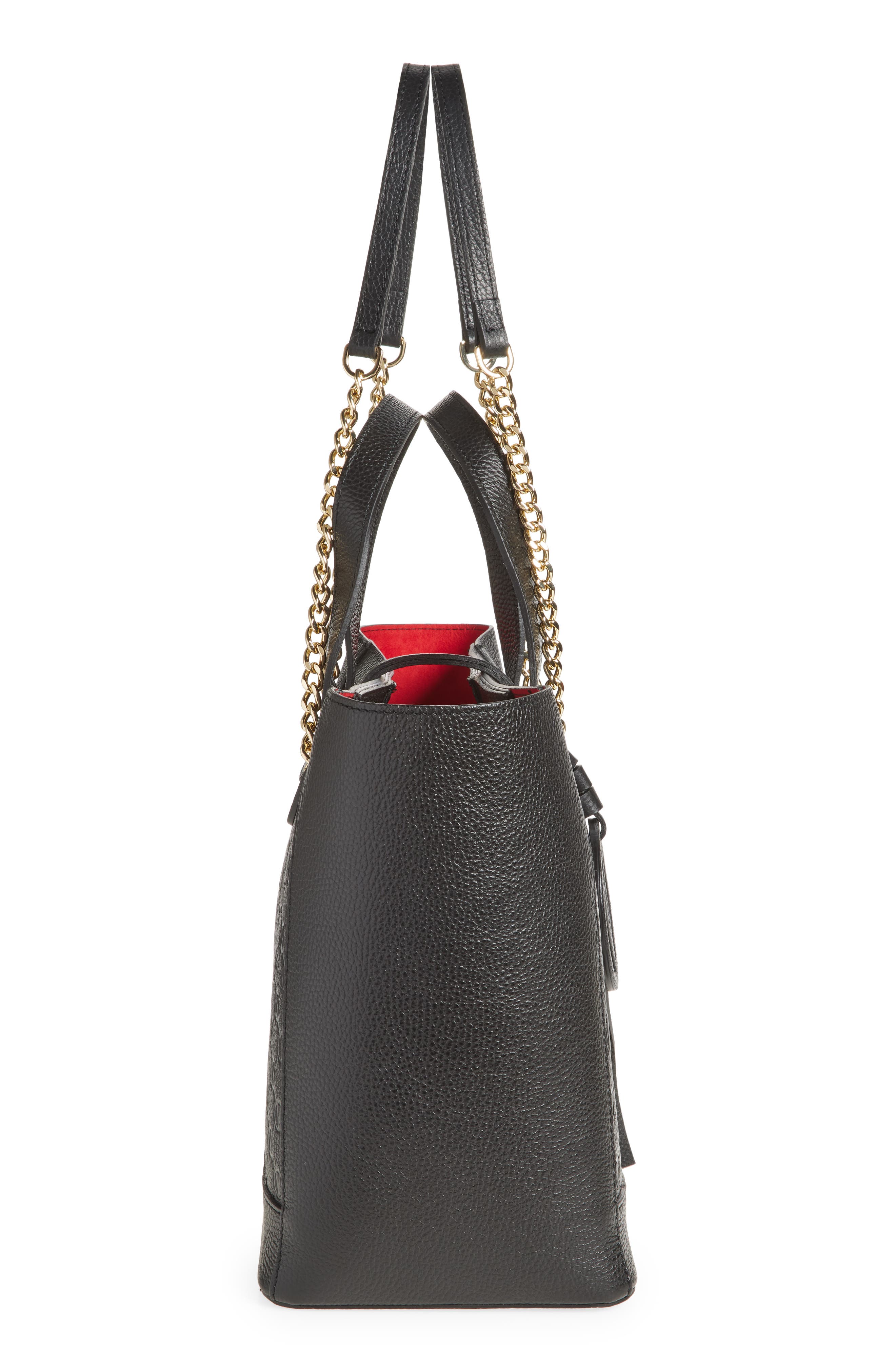 VALENTINO BY MARIO VALENTINO Sophie Medallion Leather Tote | Nordstromrack