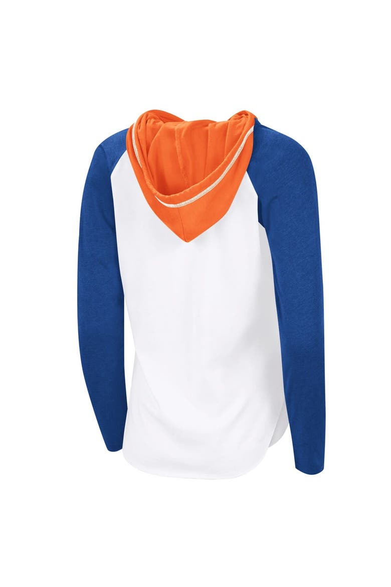 Women's G-III 4Her by Carl Banks White New York Islanders VIP Raglan ...