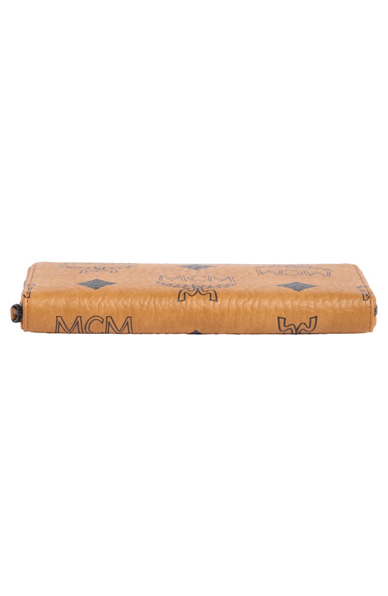 MCM Aren Leather Zip Wristlet Wallet | Nordstromrack