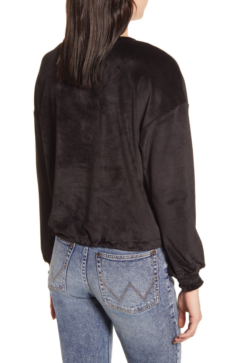 Love, Fire Velour Top | Nordstrom