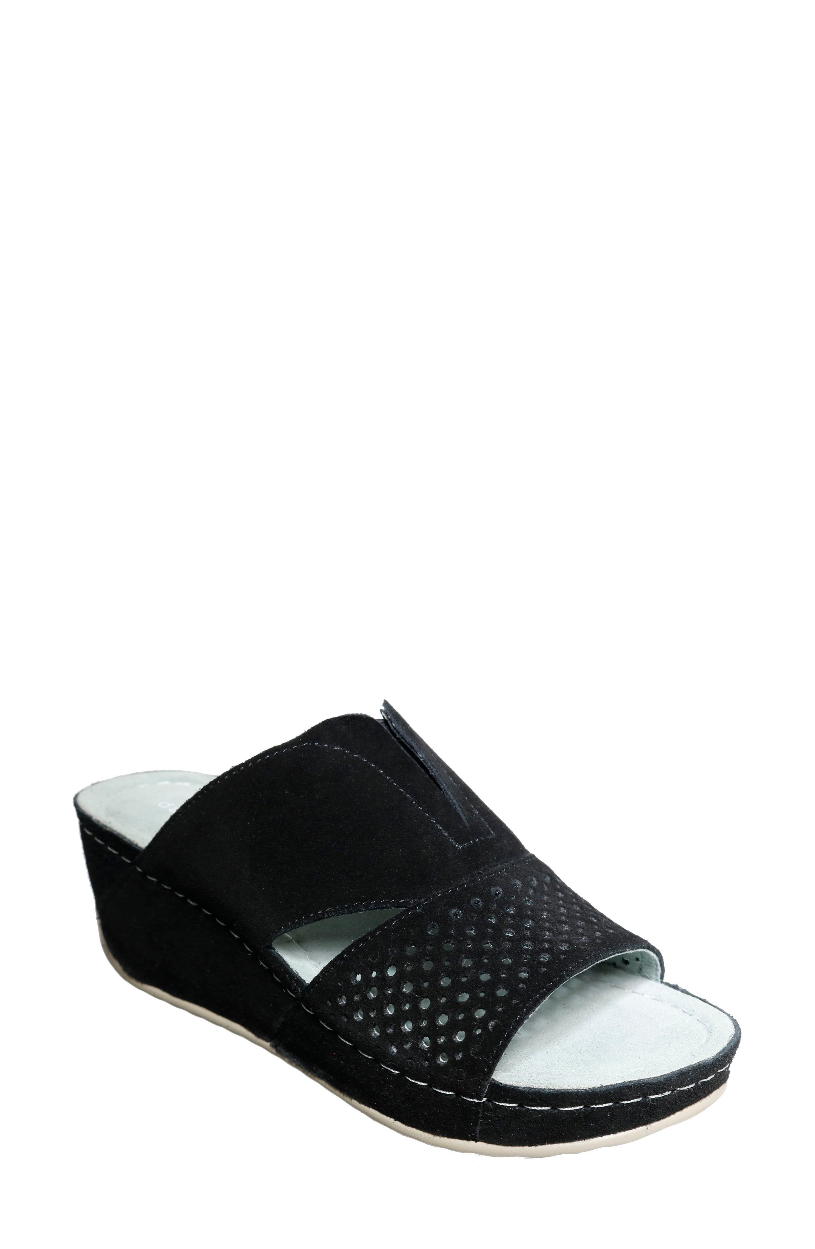 David Tate Twinkle Wedge Slide Sandal (Women) | Nordstromrack