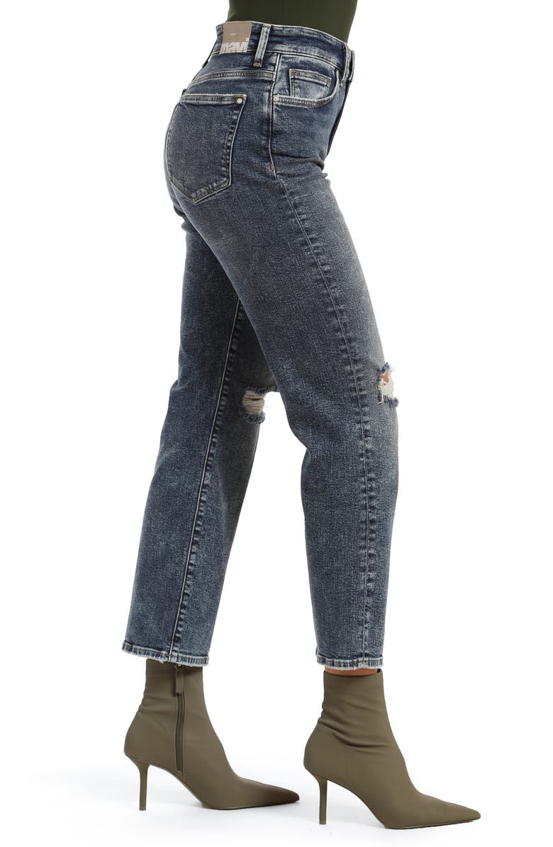 Mavi Jeans Barcelona High Waist Ripped Crop Jeans | Nordstromrack