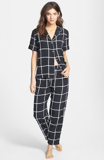 Natori 'Window Pane' Pajamas | Nordstrom