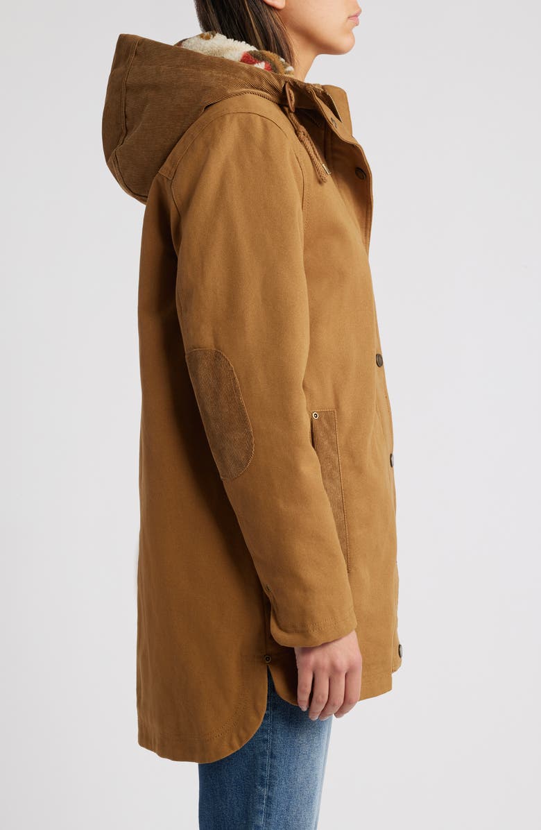 Pendleton Cedar Creek Water Resistant Faux Shearling Lined Hooded ...