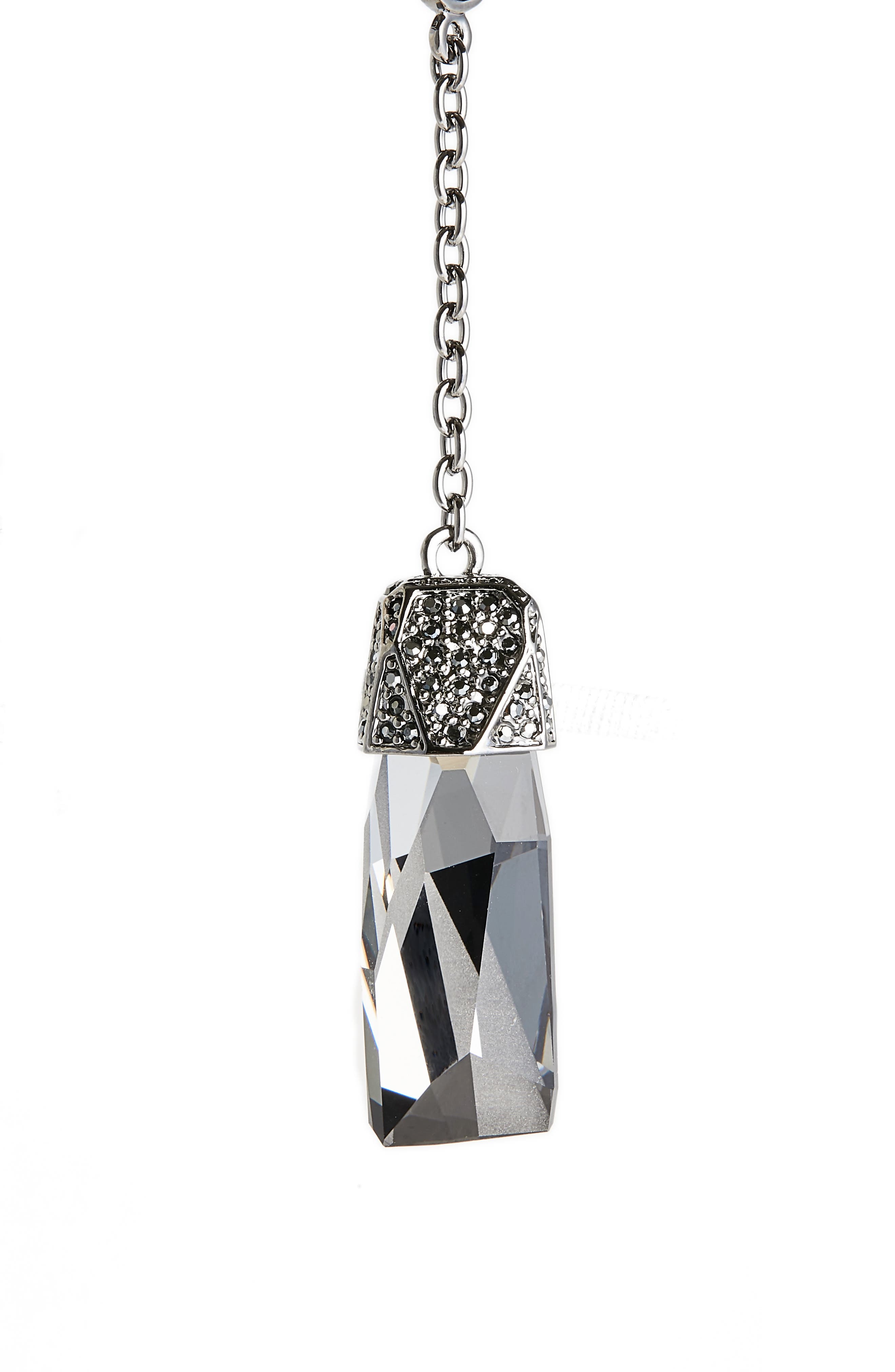 St. John Collection Long Swarovski Crystal Y-Necklace | Nordstrom