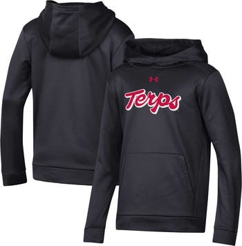 Under Armour Youth Under Armour Black Maryland Terrapins Script Fleece ...