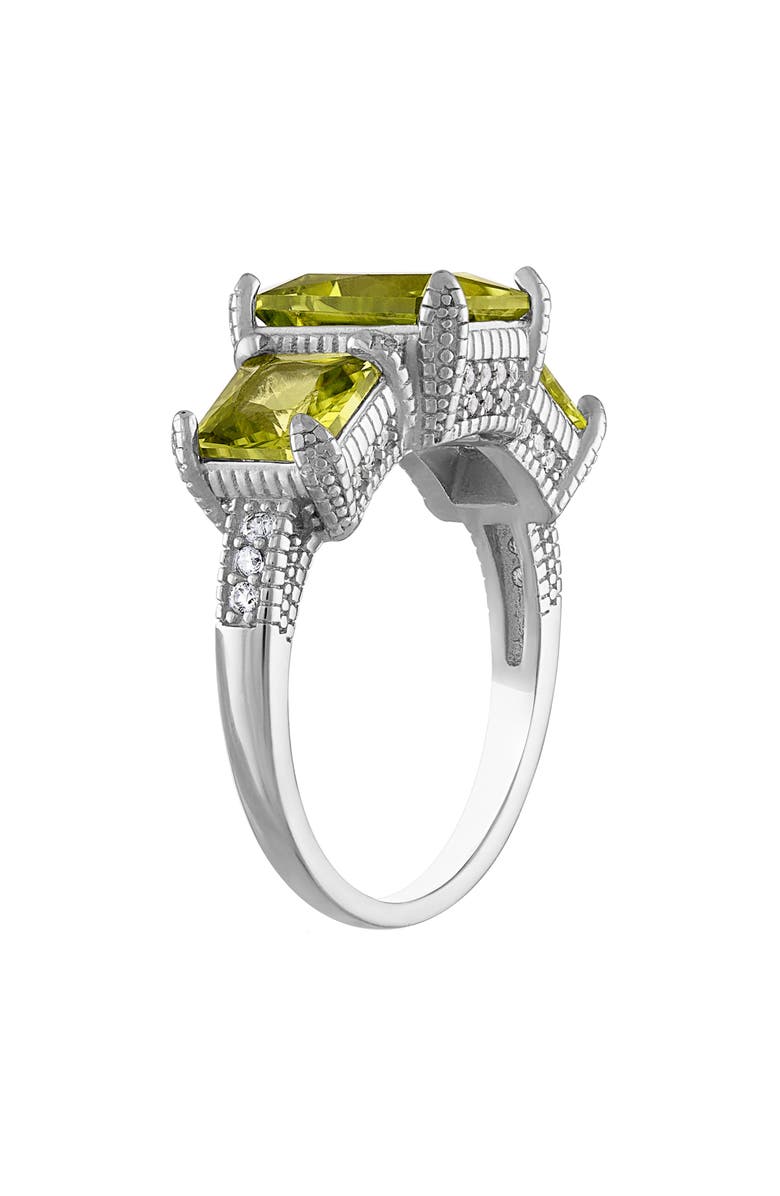 FZN Peridot & Lab Created White Sapphire Ring | Nordstromrack