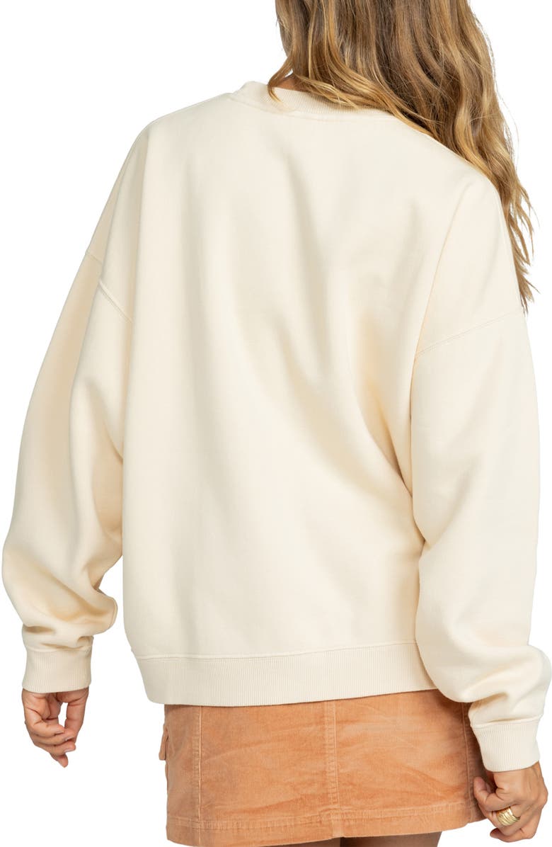 Roxy Lineup Oversized Graphic Sweatshirt | Nordstromrack