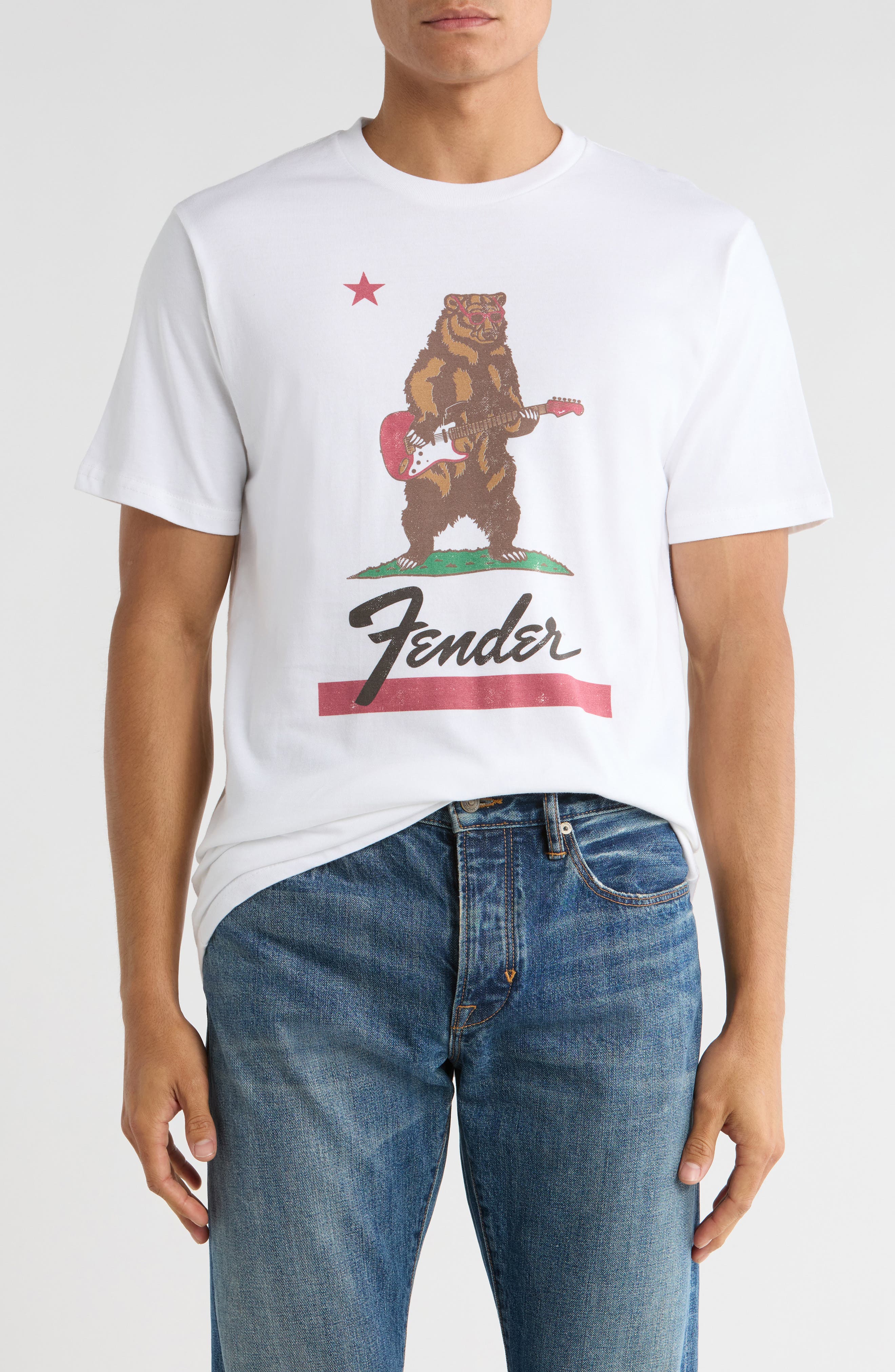 American Needle Fender Bear Graphic T-Shirt | Nordstromrack
