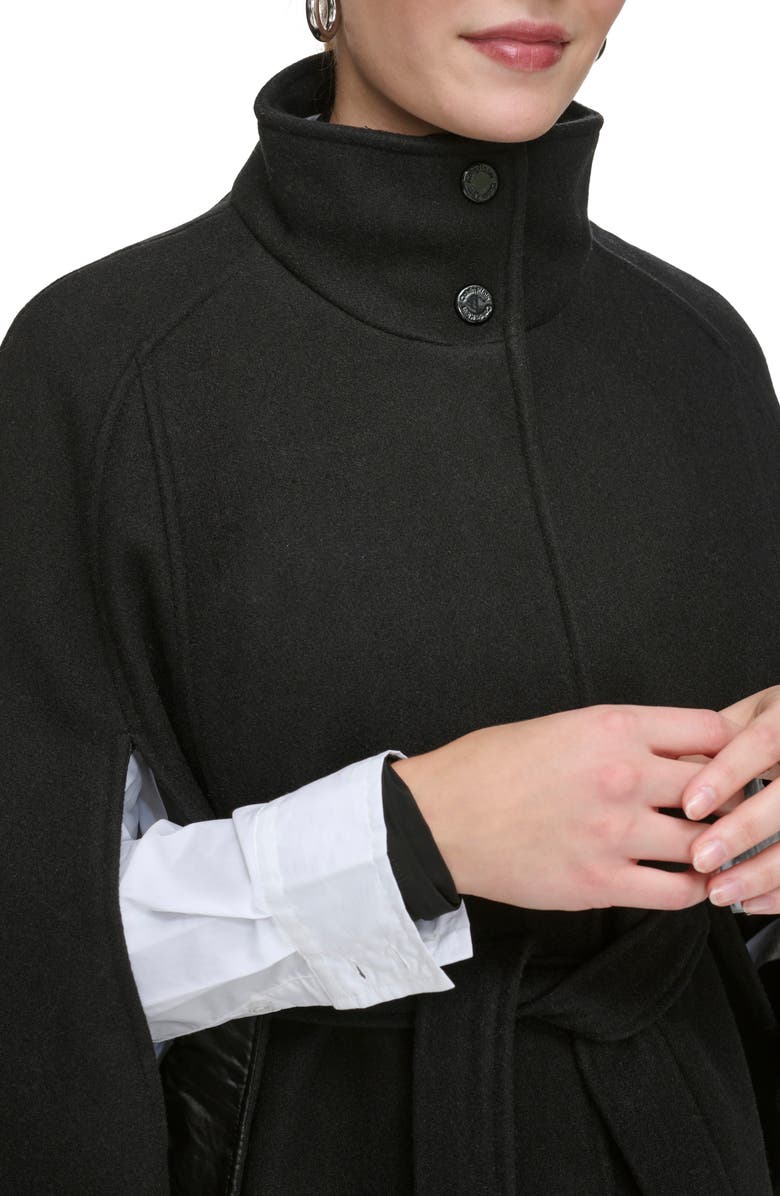 Calvin Klein Felted Tie Waist Cape | Nordstromrack