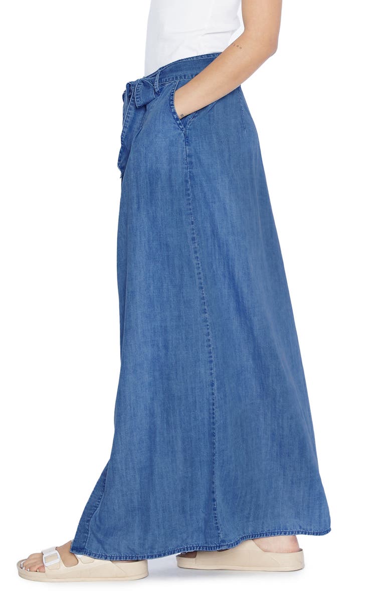 Wash Lab Denim Soft Denim Maxi Skirt | Nordstromrack