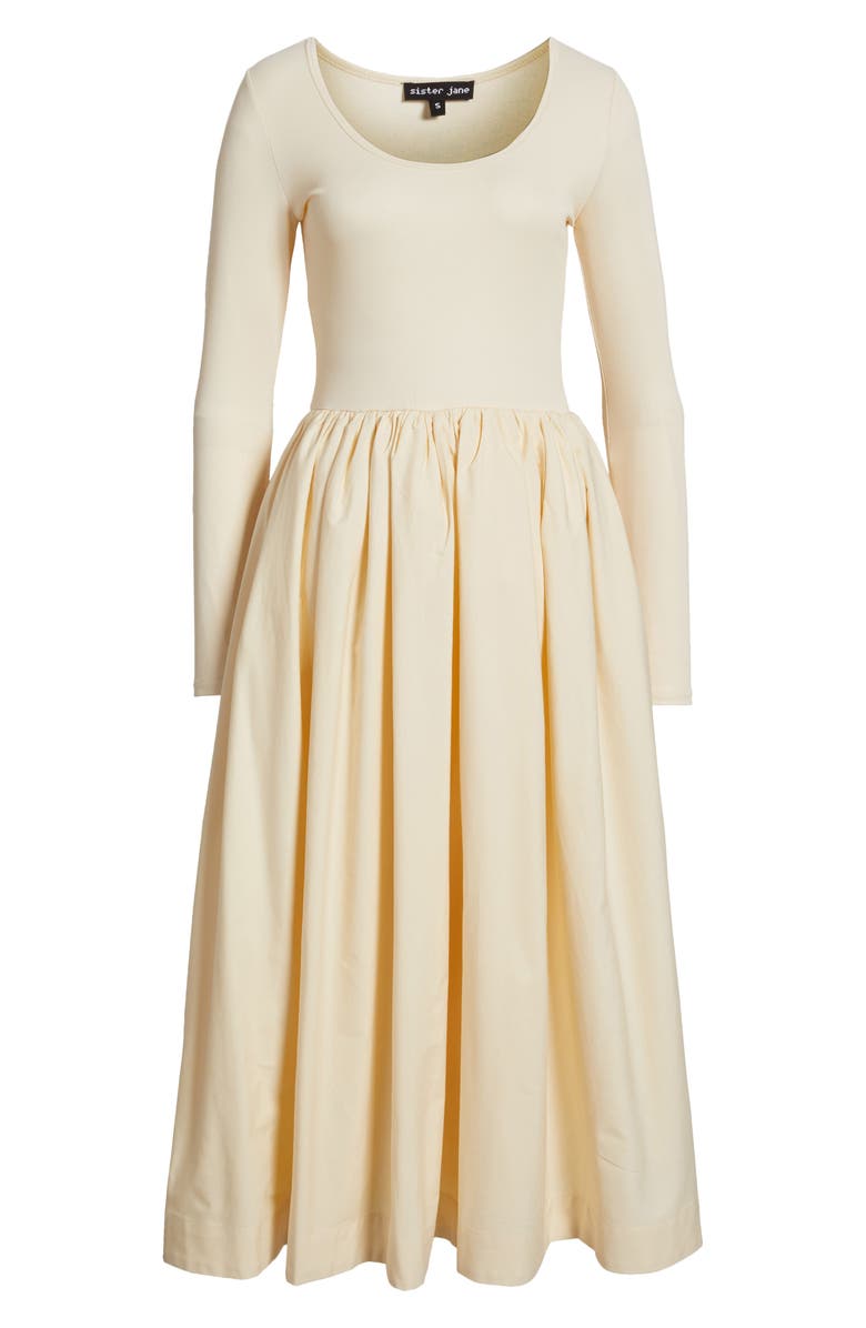 Sister Jane Darline Fitted Long Sleeve Midi Dress | Nordstromrack