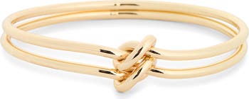 NORDSTROM RACK Set of 2 Knot Bangle Bracelets | Nordstromrack