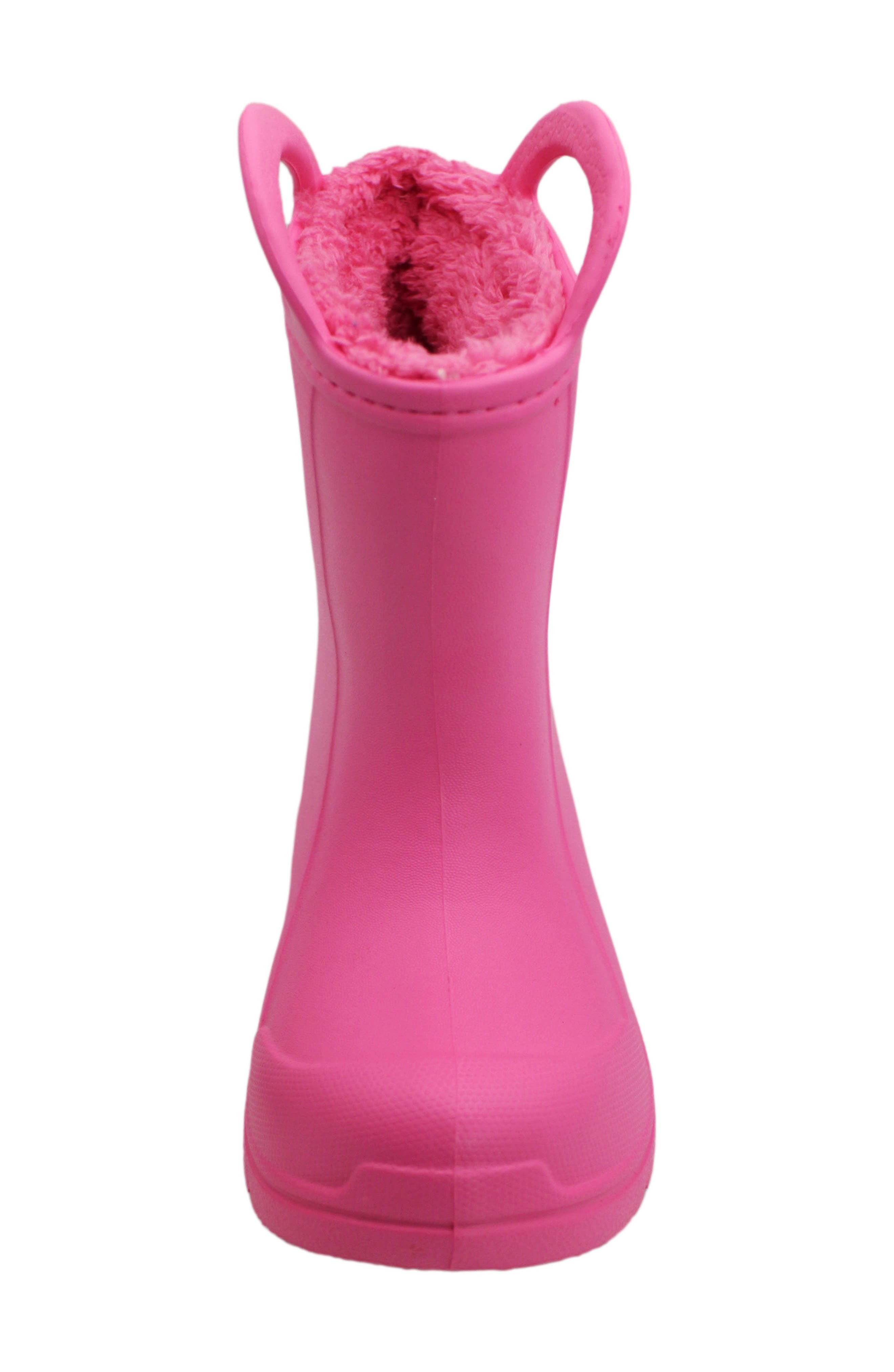 BEARPAW Kids' Tall Rain Boot with Faux Fur Lining | Nordstromrack