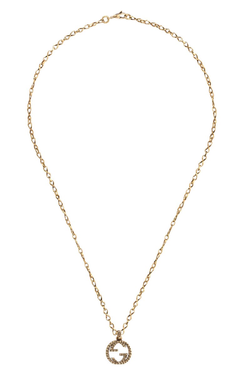 Gucci Interlocking-G Pendant Necklace | Nordstrom