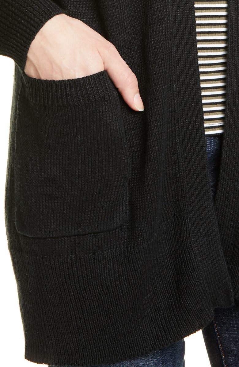 Nordstrom Signature Linen & Cotton Hooded Cardigan | Nordstrom