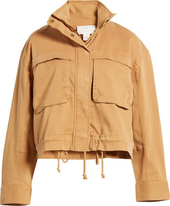 Caslon® Crop Utility Jacket | Nordstromrack
