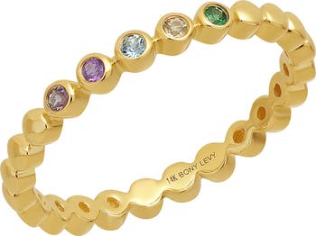 Bony Levy 14K Gold Semiprecious Stacking Ring | Nordstrom
