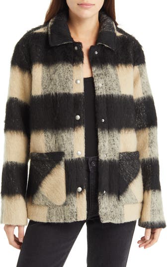 BLANKNYC Plaid Oversize Shacket | Nordstrom