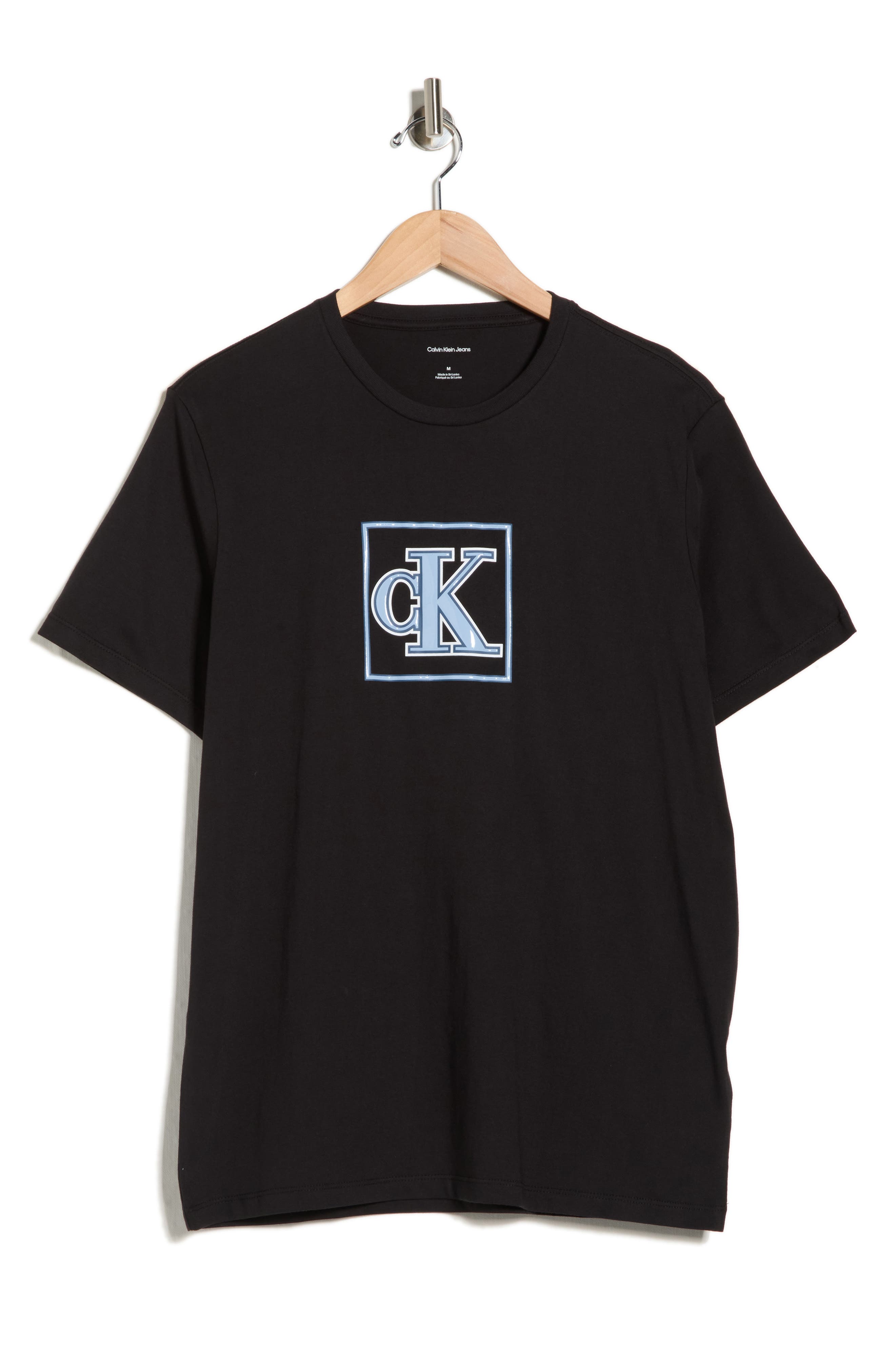 Calvin Klein Outline Box Logo Graphic T-Shirt | Nordstromrack
