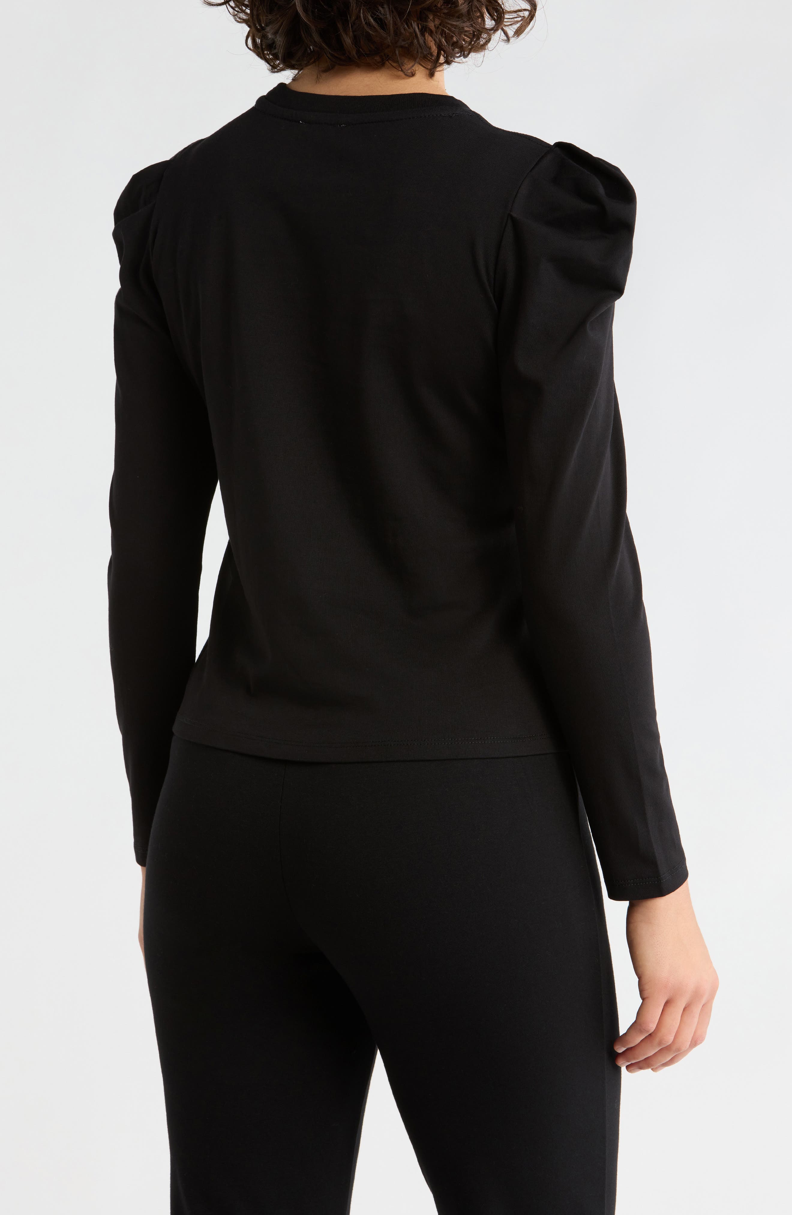 ELIE ELIE TAHARI Pleated Shoulder Top | Nordstromrack