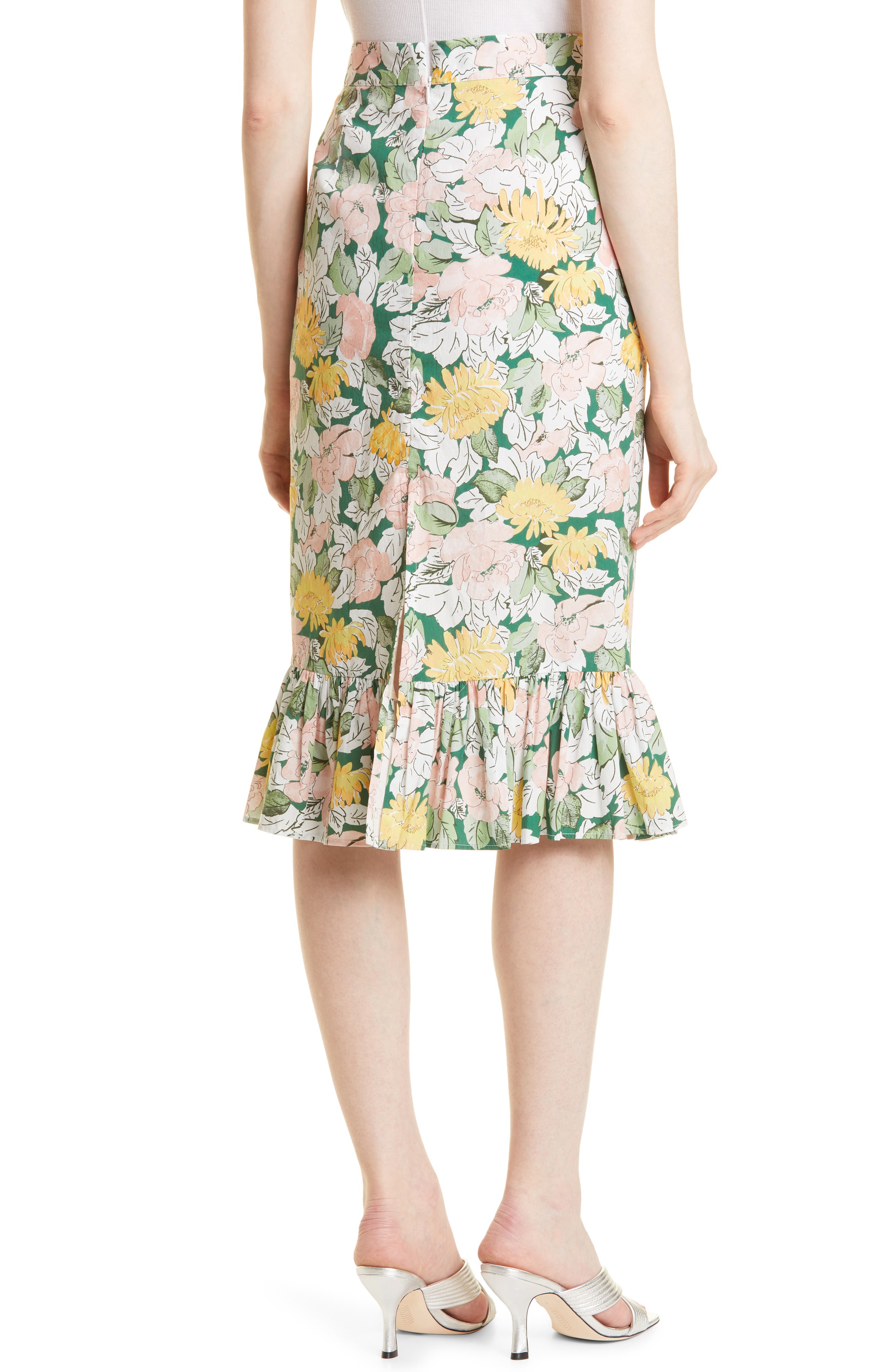 byTiMo Floral Cotton Skirt | Nordstromrack