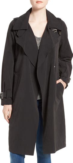 French Connection Drape Front Trench Coat | Nordstrom