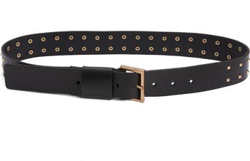 AllSaints Pyramid Stud Leather Belt | Nordstrom