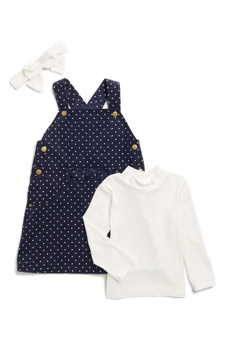 BLUEBERI boulevard Kids' 3-Piece Jumper Dress Set | Nordstromrack