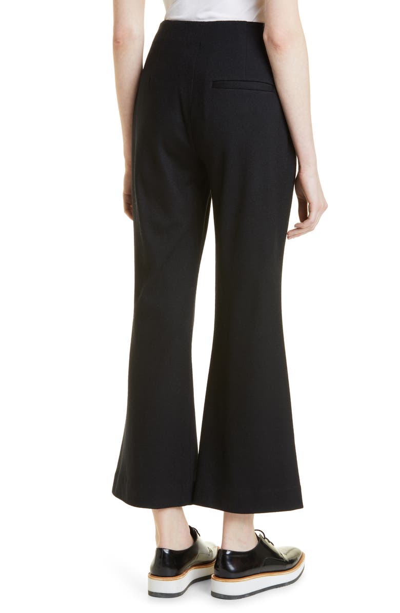 Vince Cozy Easy Wool Blend Flare Pants | Nordstromrack