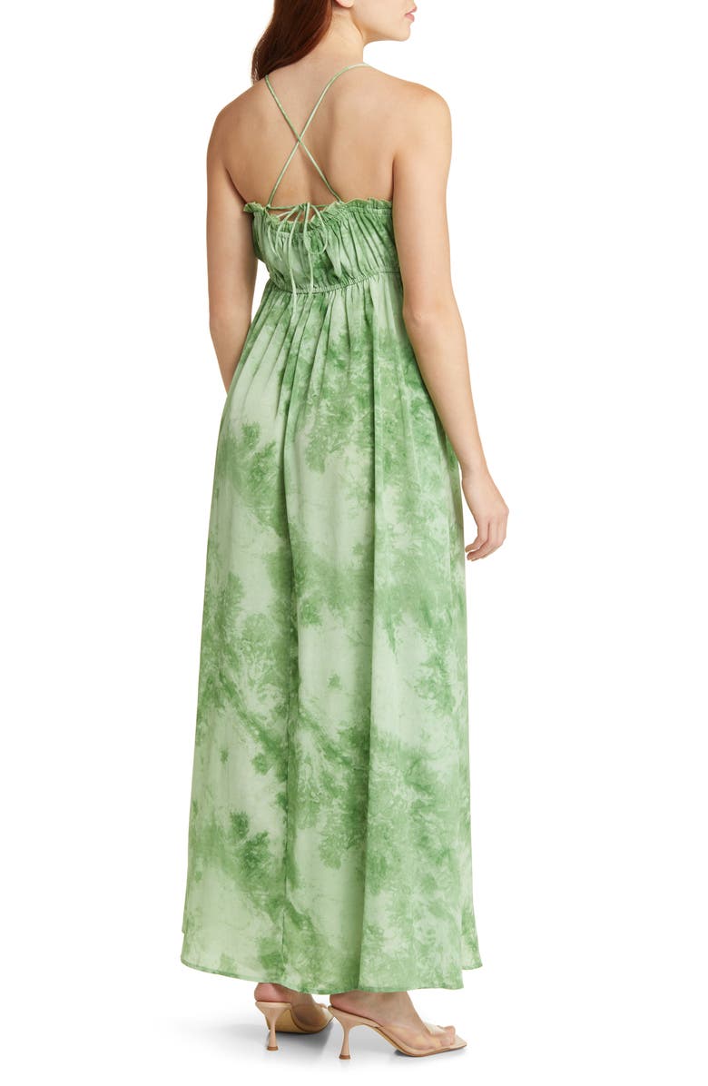 ASOS DESIGN Plunge Neck Maxi Dress | Nordstromrack