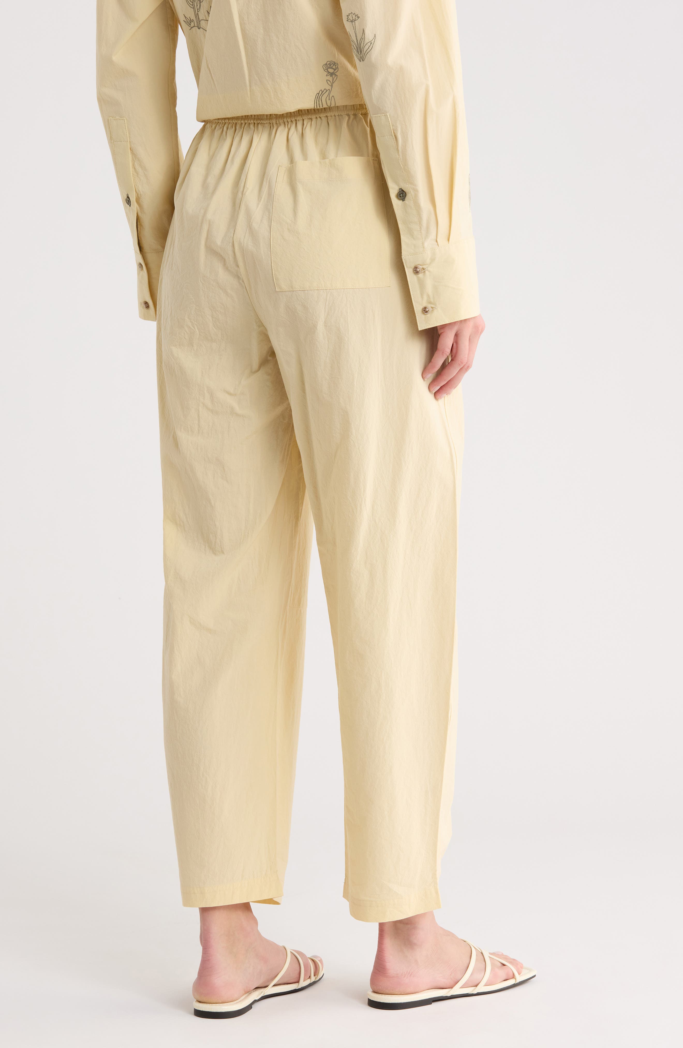 Scotch & Soda Barrel Leg Cotton Drawstring Pants | Nordstromrack
