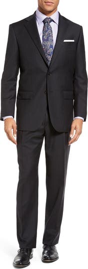 Hart Schaffner Marx Chicago Classic Fit Solid Wool Suit | Nordstrom