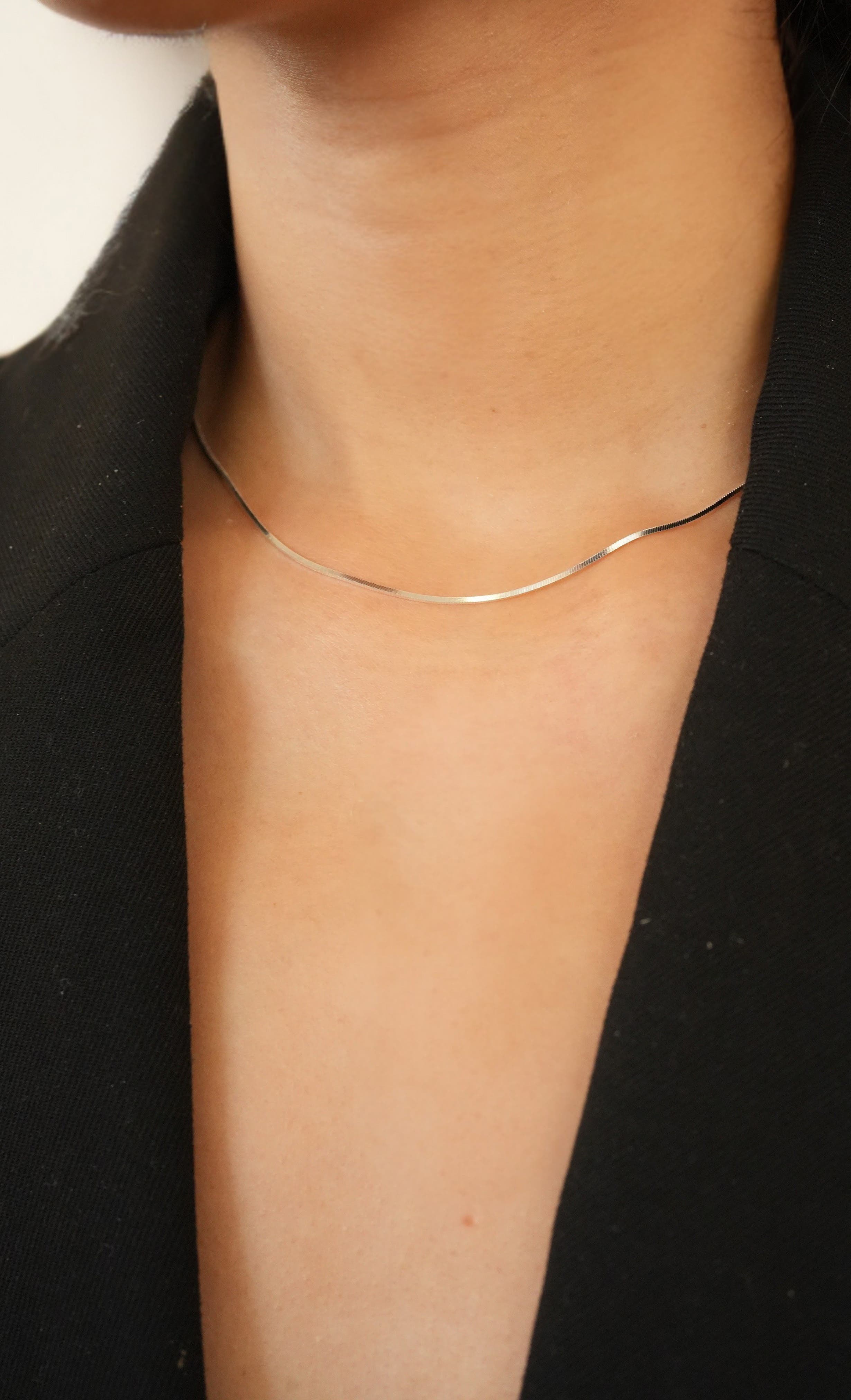 Argento Vivo Sterling Silver Snake Chain Necklace | Nordstrom