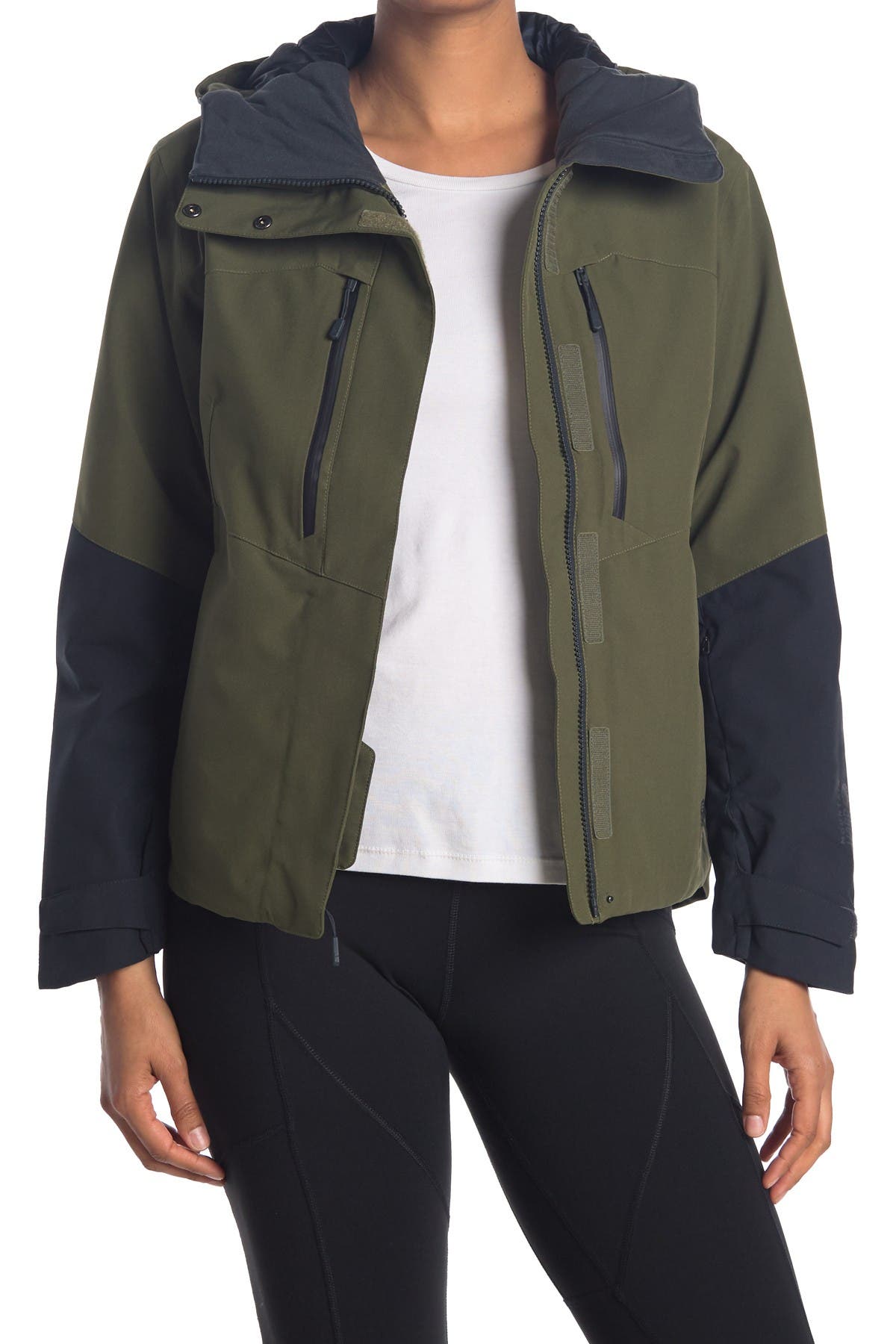 Mountain Hardwear FireFall/2 Waterproof Insulated Hooded Jacket ...