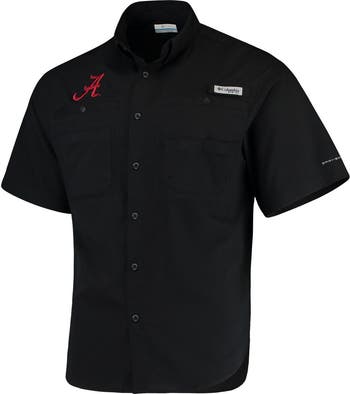 Columbia Men's Columbia Black Alabama Crimson Tide PFG Tamiami Shirt ...