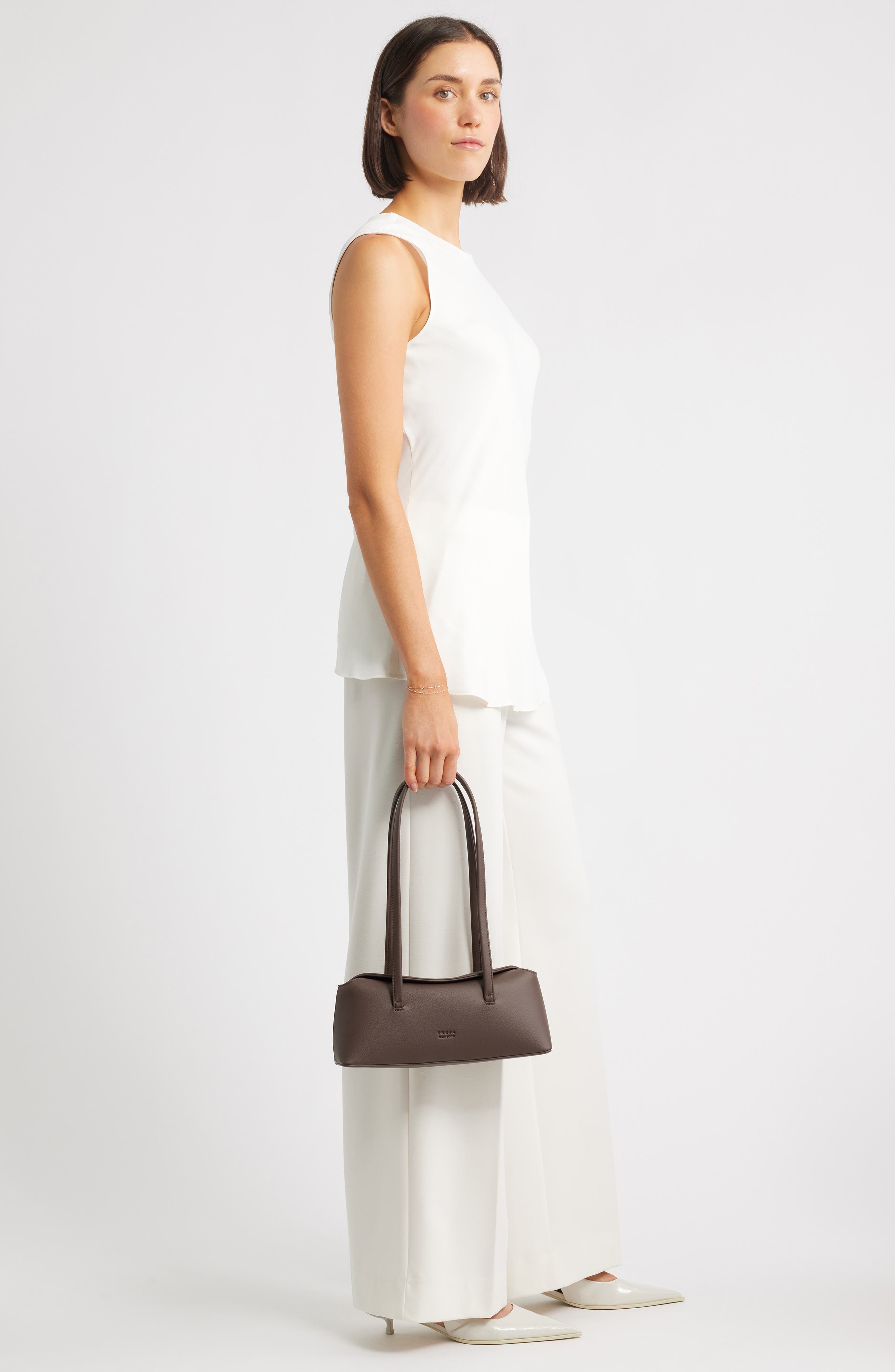 Freja New York Mini Chrystie Faux Leather Shoulder Bag | Nordstrom