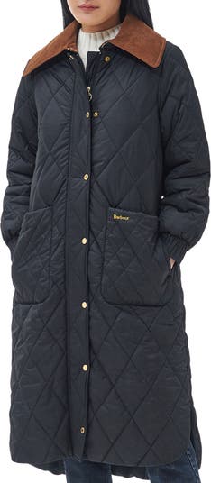 Barbour Marsett Quilted Longline Jacket | Nordstrom